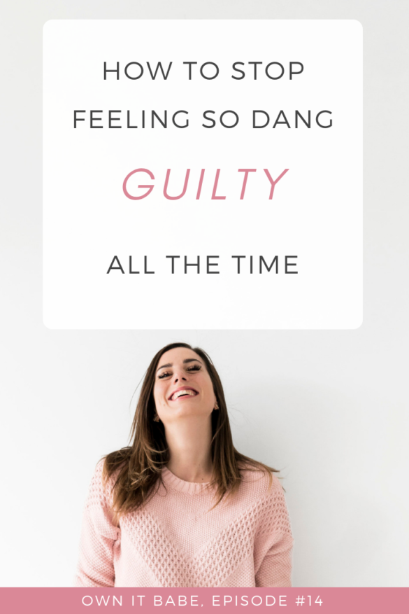 How to stop feeling guilty around food | Own It Babe